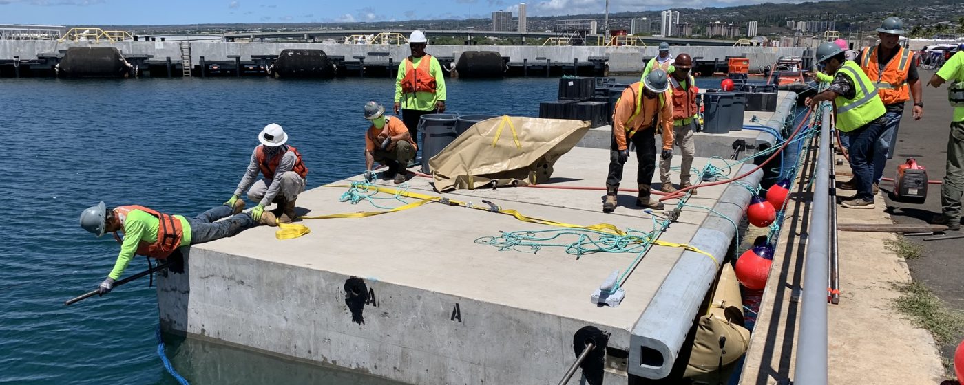 Arizona Memorial Shoreside Dock | Sea Engineering, Inc
