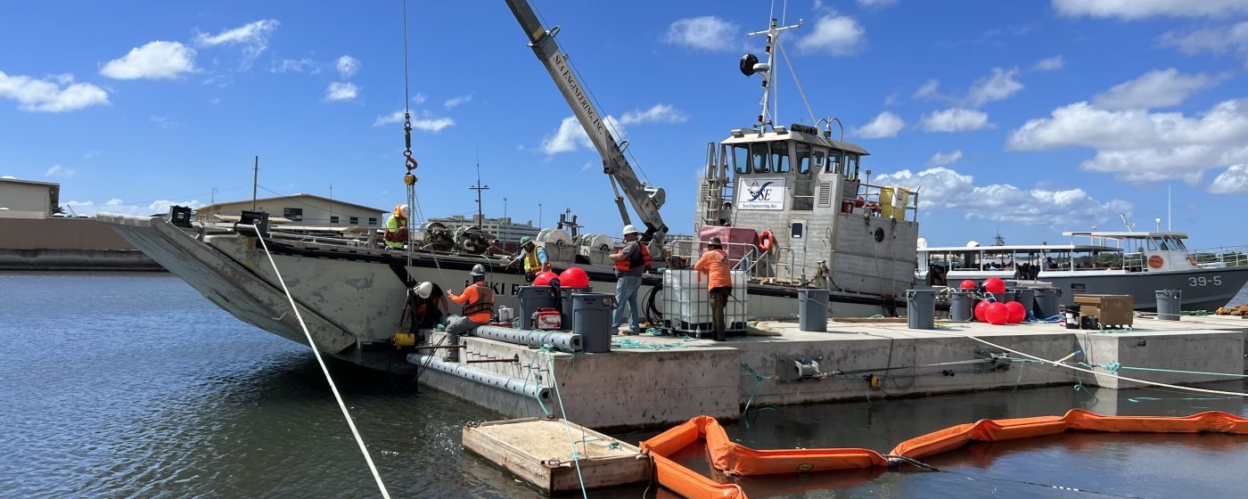 Arizona Memorial Shoreside Dock | Sea Engineering, Inc